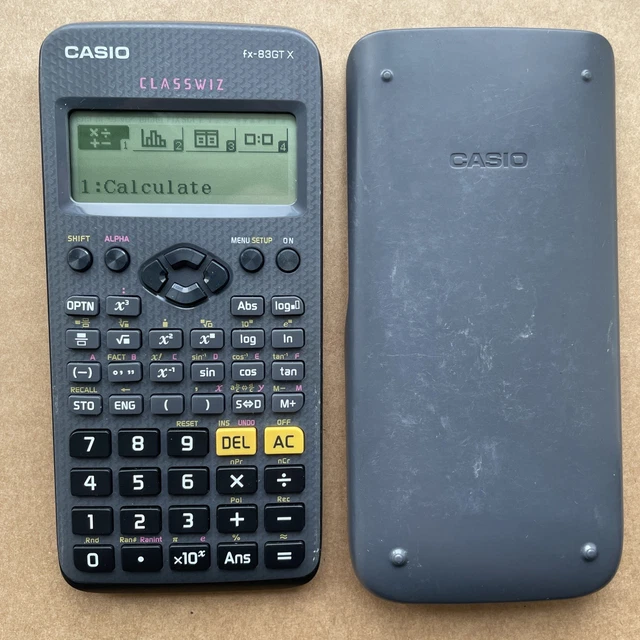 CASIO FX-83GTX SCIENTIFIC Calculator UK Exam Approved GCSE 276 ...