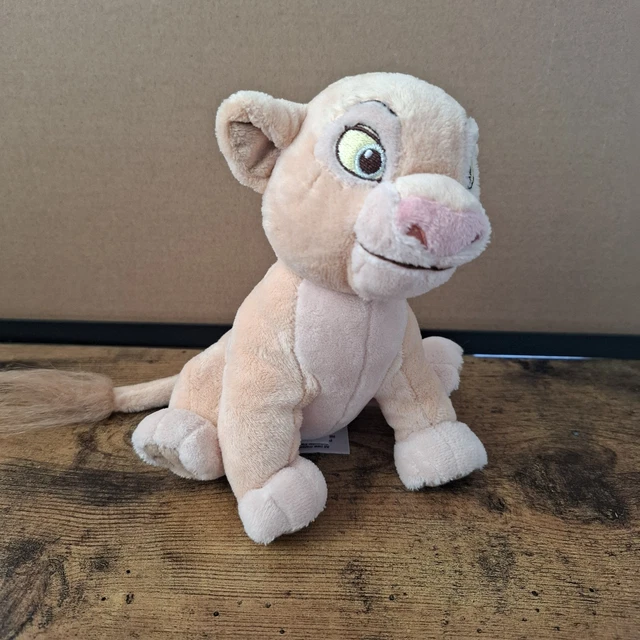 VINTAGE THE LION King Nala Simba Disney Plush Soft Toy Teddy 8” Long £9 ...