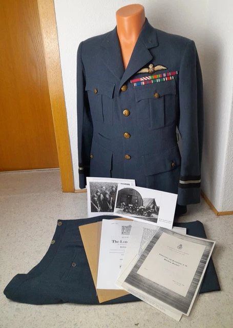 ORIGINAL WW2 RAF officer Air commodore tunic & trousers £155.00 ...