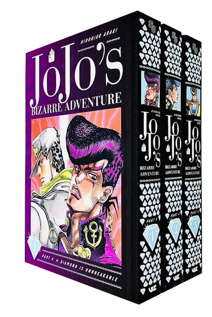 JOJO'S BIZARRE ADVENTURE Part 4: Diamond Is Unbreakable Volume 1 - 3 Books Set EUR 46,15 ...