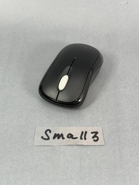 MICROSOFT WIRELESS MOUSE 1000 Model 1454 w/ USB Receiver Dongle $14.99 ...