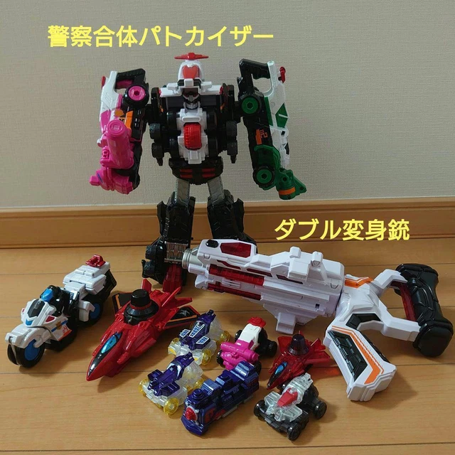 POWER RANGERS LUPINRANGER VS Patoranger Megazord Morpher Vehicle 10p ...