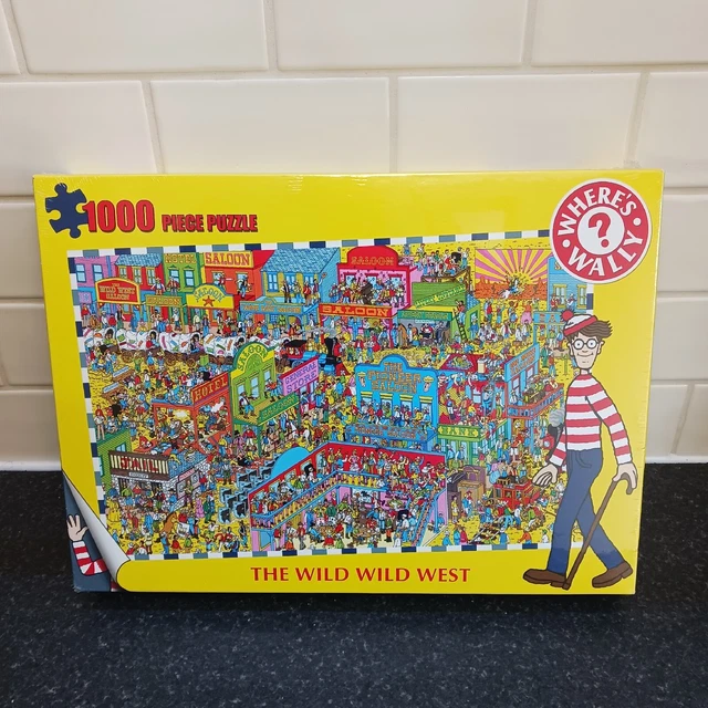 DOVE SI TROVA Wally? Puzzle The Wild Wild West 1000 pezzi NUOVO E ...