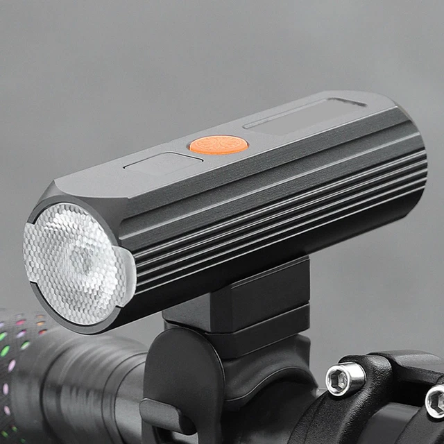 RECHARGEABLE BIKE LIGHT with Digital Display 5 Light Modes Quick ...