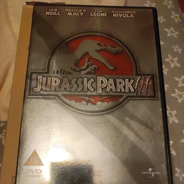 JURASSIC PARK III DVD - Sam Neill, William H Macy, Tea Leoni, vgc EUR 1 ...