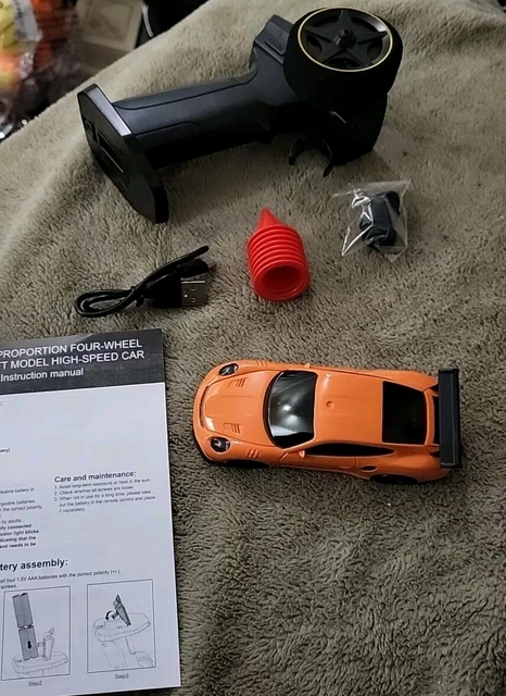 2.4G RC DRIFT Car 1/43 4WD Remote Control Car High Speed Four Wheel ...