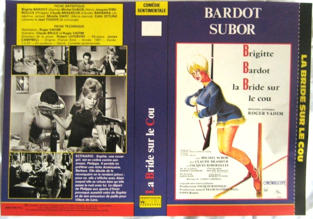ANCIEN CLIPPING TV VIDEO JAQUETTES : Brigitte BARDOT : La bride sur le ...