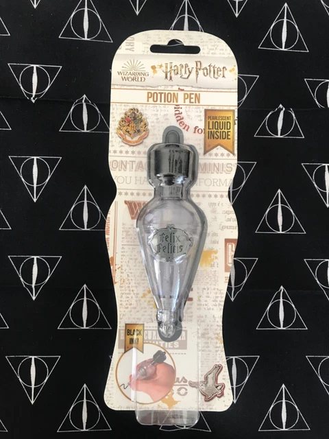 HARRY POTTER FELIX felicis liquid luck vial shaped potion pen £4.99 ...