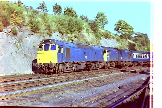 35MM RAILWAY COLOUR Negative 2 unidentified Class 25's at Bewdley £1.75 ...