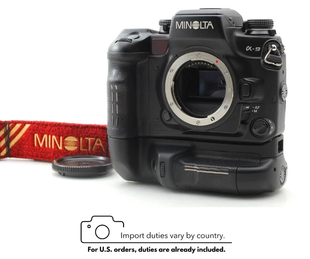 [TOP MINT W/ VC-9] Minolta α9 a9 Alpha9 Maxxum Dynax 35mm Film Camera From... $807.32 - PicClick AU