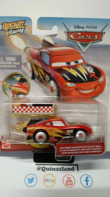 DISNEY PIXARS CARS Rocket racing Lightning McQueen (NG36) EUR 7,15 ...