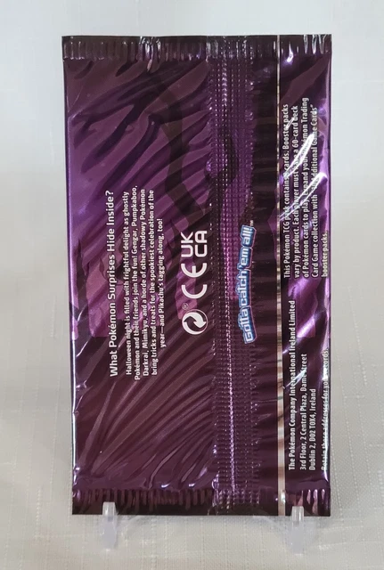 🔥 POKEMON TCG 🔥 Trick Or Trade Halloween Single Booster Pack ️ Sealed 🚀 ...