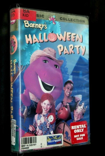 Barney S Halloween Party Vhs Straight To Video Clamshell Min My Xxx Hot Girl