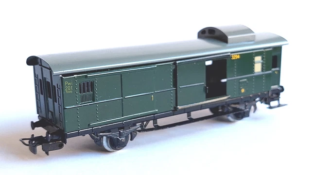 MÄRKLIN H0 4003 Gepäckwagen Pwi Donnerbüchse 3294 EUR 1,00 - PicClick DE