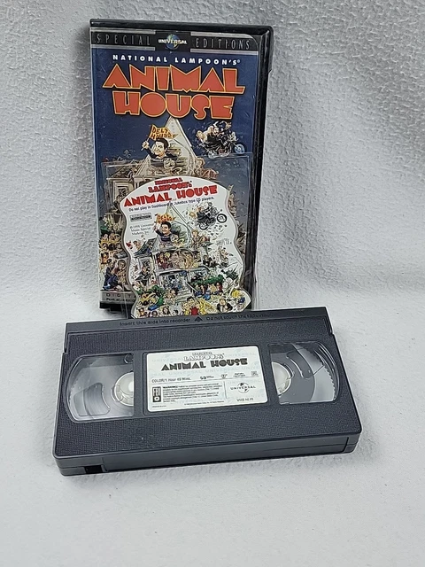 NATIONAL LAMPOONS ANIMAL House VHS 1998 Special Edition Clamshell With ...