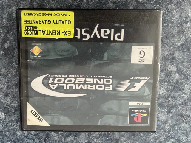 FORMULA 1 2001 - PlayStation 1 - Ps1 $10.80 - PicClick AU