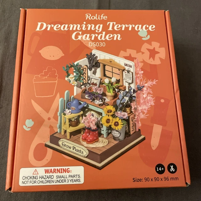 DIY MINI HOUSE Dreaming Terrace Garden ROLIFE DS030 new Sealed £24.59 ...
