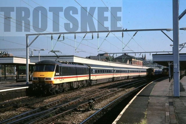 35MM SLIDE BR British Railways Electric Loco Class 90 90031 c1990 ...