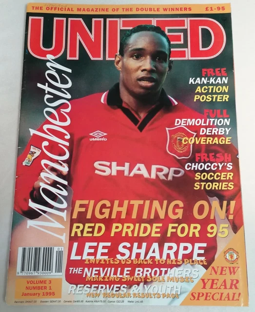 MAGAZINE - THE Official Manchester United Magazine Vol 3 No. 1 January ...