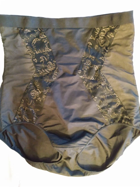 LANE BRYANT CACIQUE Control Wear Black Hi-Waist Brief Tummy Shaper Plus ...