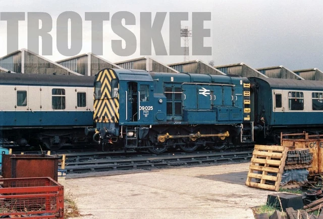 35MM COLOUR NEGATIVE British Railways Diesel Shunter 09025 Class 09 ...