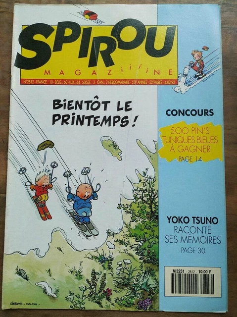 MAGAZINE SPIROU N°2812/ Mars 1992 EUR 2,50 - PicClick FR