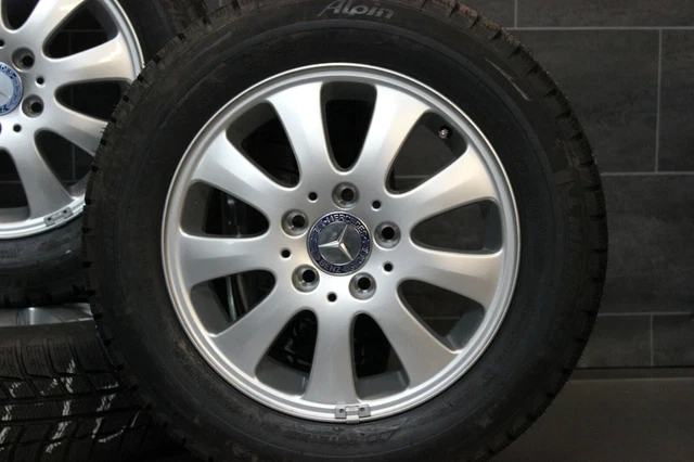 ORIGINAL MERCEDES A-KLASSE w169 Alufelgen Winterräder 185 65 r15 88T ...