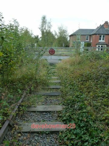 PHOTO DISUSED Level Crossing On An Abandoned Railway This Branch Line ...