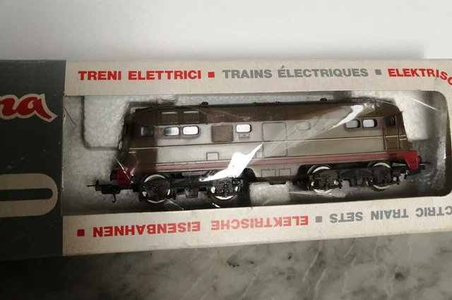 LIMA ART.8023 HO Locomotore FS Ansaldo D342-4010 Isabella Catalogo 1966 ...