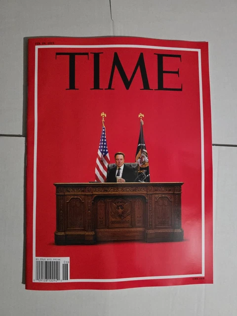 TIME MAGAZINE FEBRUARY 24th 2025 Elon Musk $14.35 - PicClick CA TIME MAGAZINE FEBRUARY 24th 2025 Elon Musk $14.35 - PicClick CA