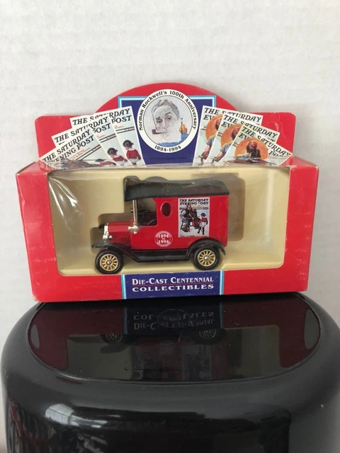 TOY CAR, NORMAN Rockwell, Model A, Truck, 100th Anniversary SEALED EUR ...