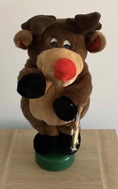 SINGING/DANCING PLUSH RUDOLPH The Red Nosed Reindeer £10.00 - PicClick UK