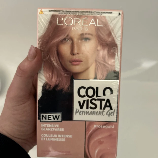 L'ORÉAL PARIS COLOR VistaPermanent Hair Dye - Rose Gold £14.76 ...