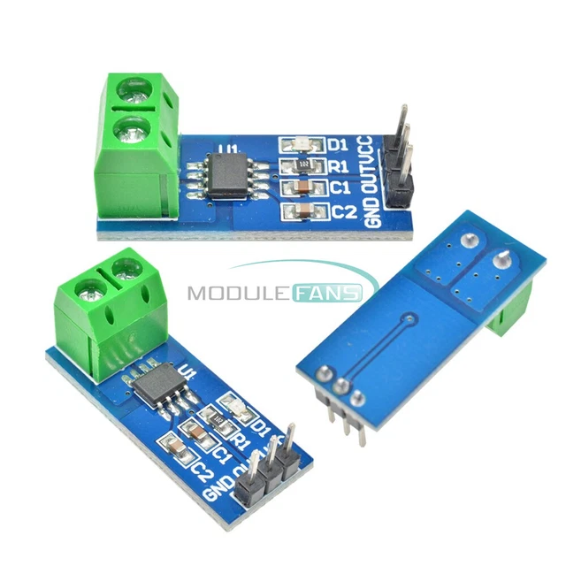 5A RANGE CURRENT Sensor Module ACS712 Module Arduino Module ACS712ELC ...