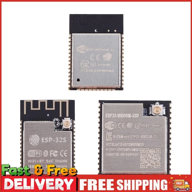 ESP--32 ESP32/ESP32S/ESP32U MODULE 150 Mbps Module for Smart ...