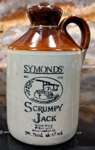 PEARSONS HANDMADE DERBYSHIRE Stoneware Symonds Scrumpy Jack Cider ...