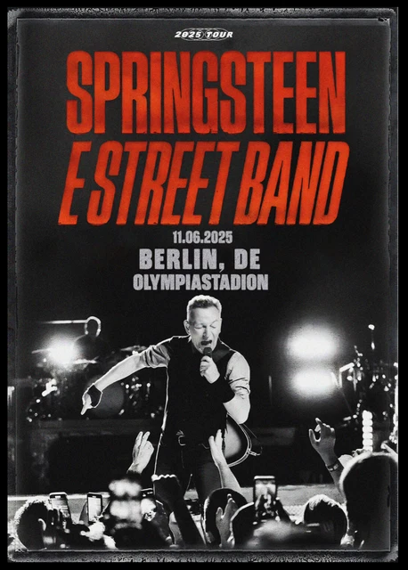 BRUCE SPRINGSTEEN & E Street Band 2025 World Tour: BERLIN ...