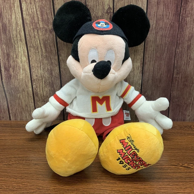 DISNEY PLUSH MILESTONE Mickey Mouse 1955 Mouseketeer Collectors Ltd ...