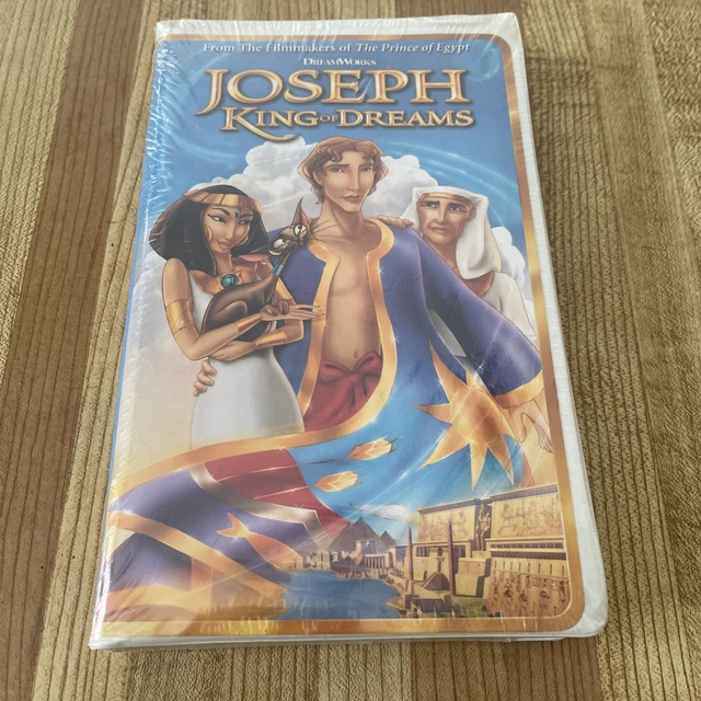JOSEPH KING OF Dreams (VHS, New Factory Sealed, Animation, 1998) $18.99 ...