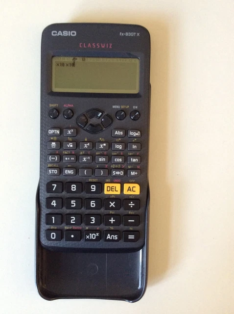CASIO FX-85GTX SCIENTIFIC Calculator, black, used £8.00 - PicClick UK