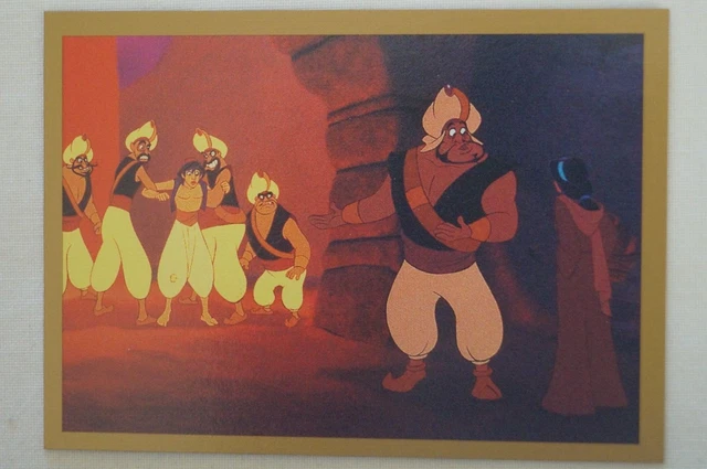 CLASSIC DISNEY ALADDIN 1993 Skybox Movie Scene Promo Trade Card Jafar's ...
