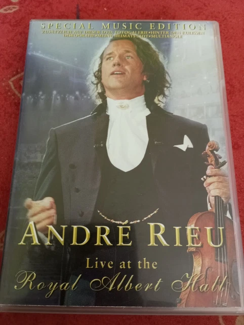ANDRE RIEU LIVE At The Royal Albert Hall Special Music Edition DVD EUR ...