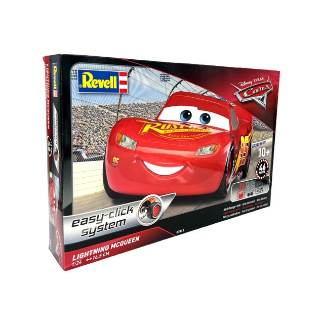 REVELL DISNEY CARS Lightning Mc Queen Modelbausatz Easy Click System - Neu & OVP EUR 14,95 ...