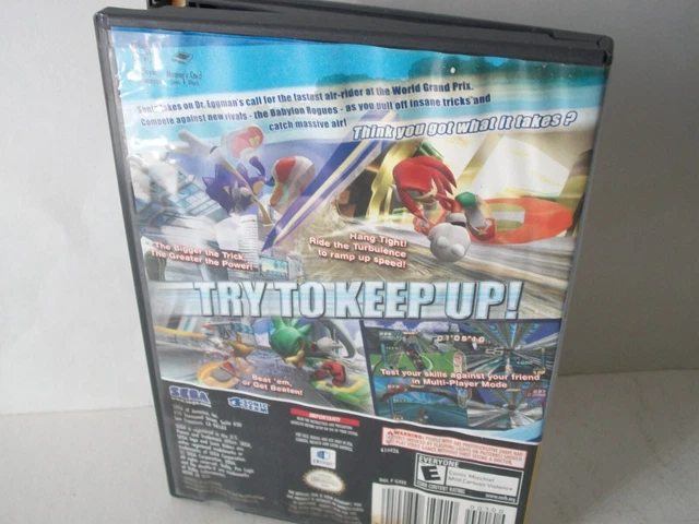 NINTENDO GAMECUBE RACING Games Lot Kirby Air Ride Sonic Riders Kirbys ...