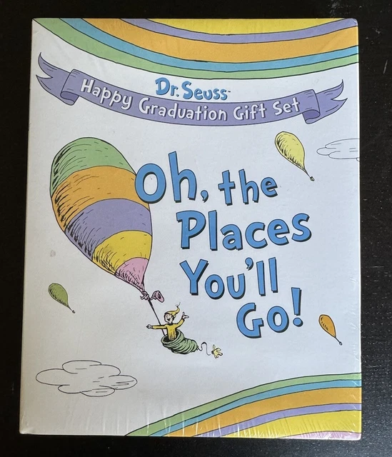 DR. SEUSS OH The Places You'll Go Happy Graduation Gift Set - New ...