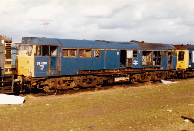 CLASS 31 NO 31406 in blue rip at mc metals springburn £1.20 - PicClick UK