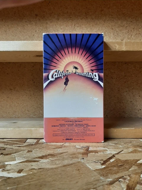 CALIFORNIA DREAMING VHS Seymour Cassel ORION PICTURES CORPORATION $19. ...