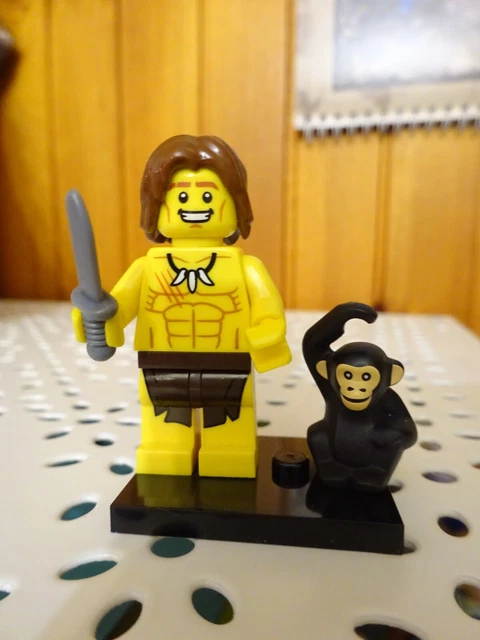 LEGO SÉRIE 7 Garçon de la jungle Tarzan & singe minifigurine minifigure ...