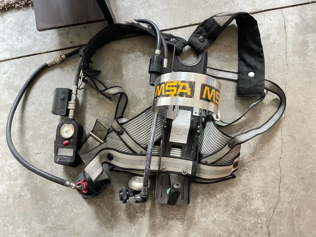 SCBA PACK MSA Ultra Light MMR Firefighting $167.33 - PicClick AU