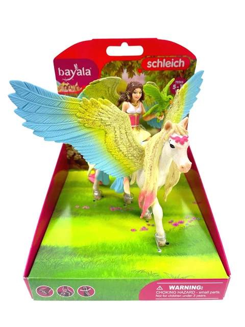 SCHLEICH BAYALA SURAH mit Glitzer-Pegasus, Spielfigur #5010013 EUR 17,00 - PicClick DE